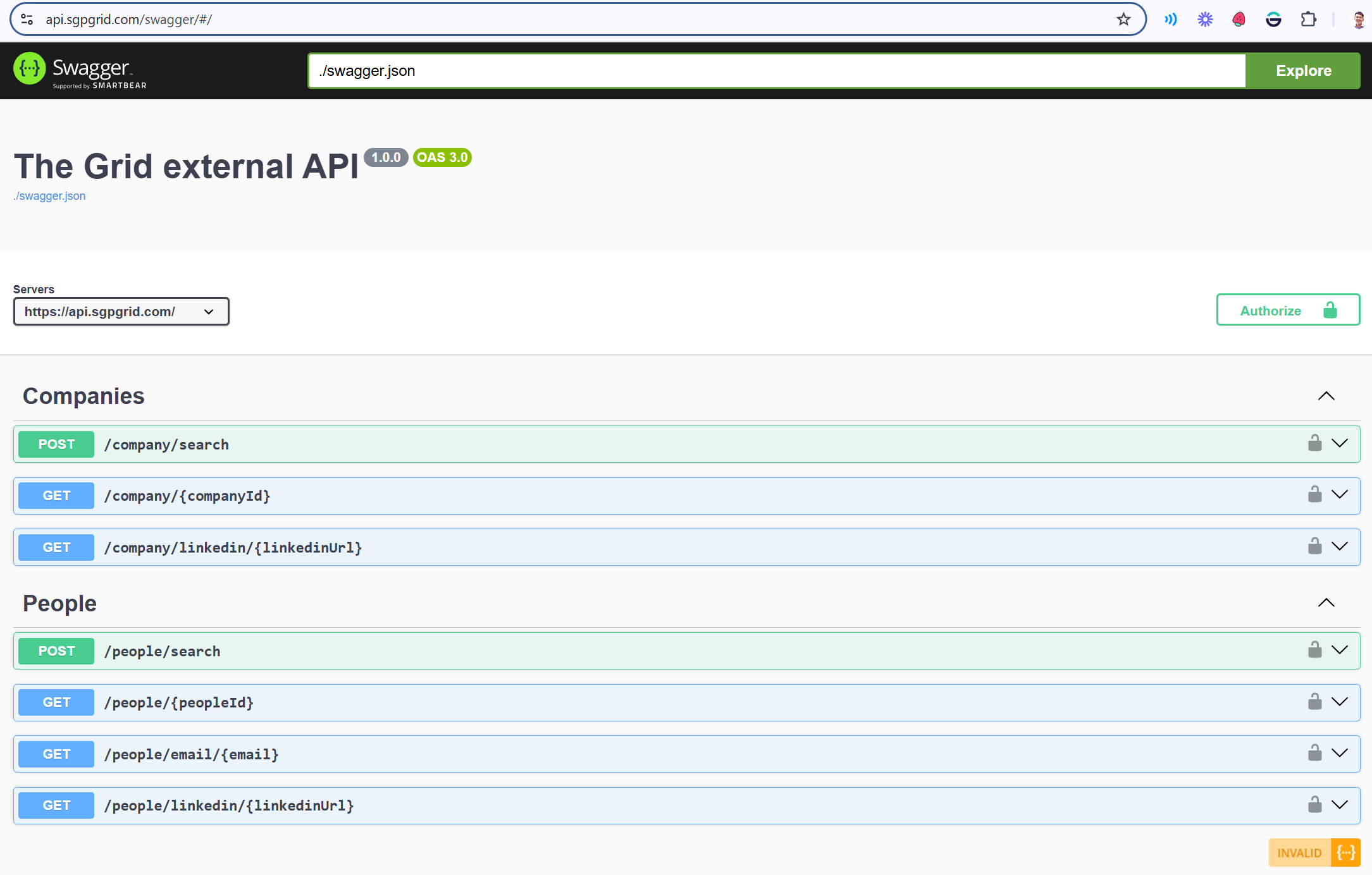 Guide to using The Grid filters via API before record retrieval